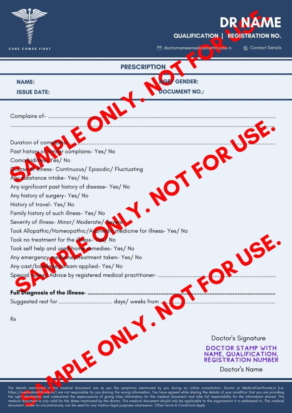 Get Medical Certificate Format for Sick Leave, Fitness, Form 1A From ...