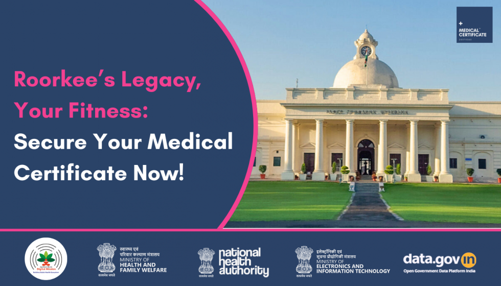 Medical Fitness Certificate for IIT Roorkee Admissions | Medical ...