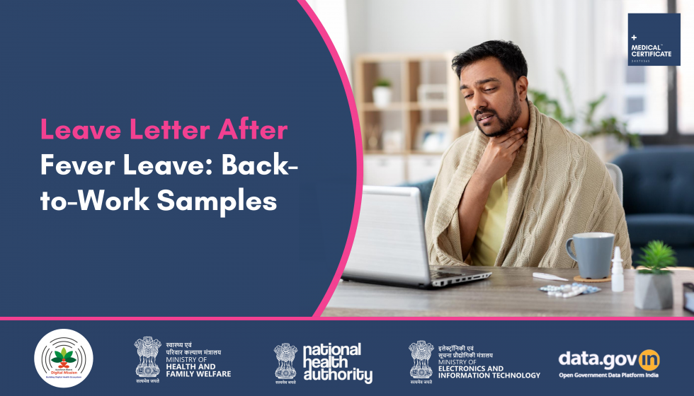 Leave Letter After Fever Leave – Back-to-Work Samples