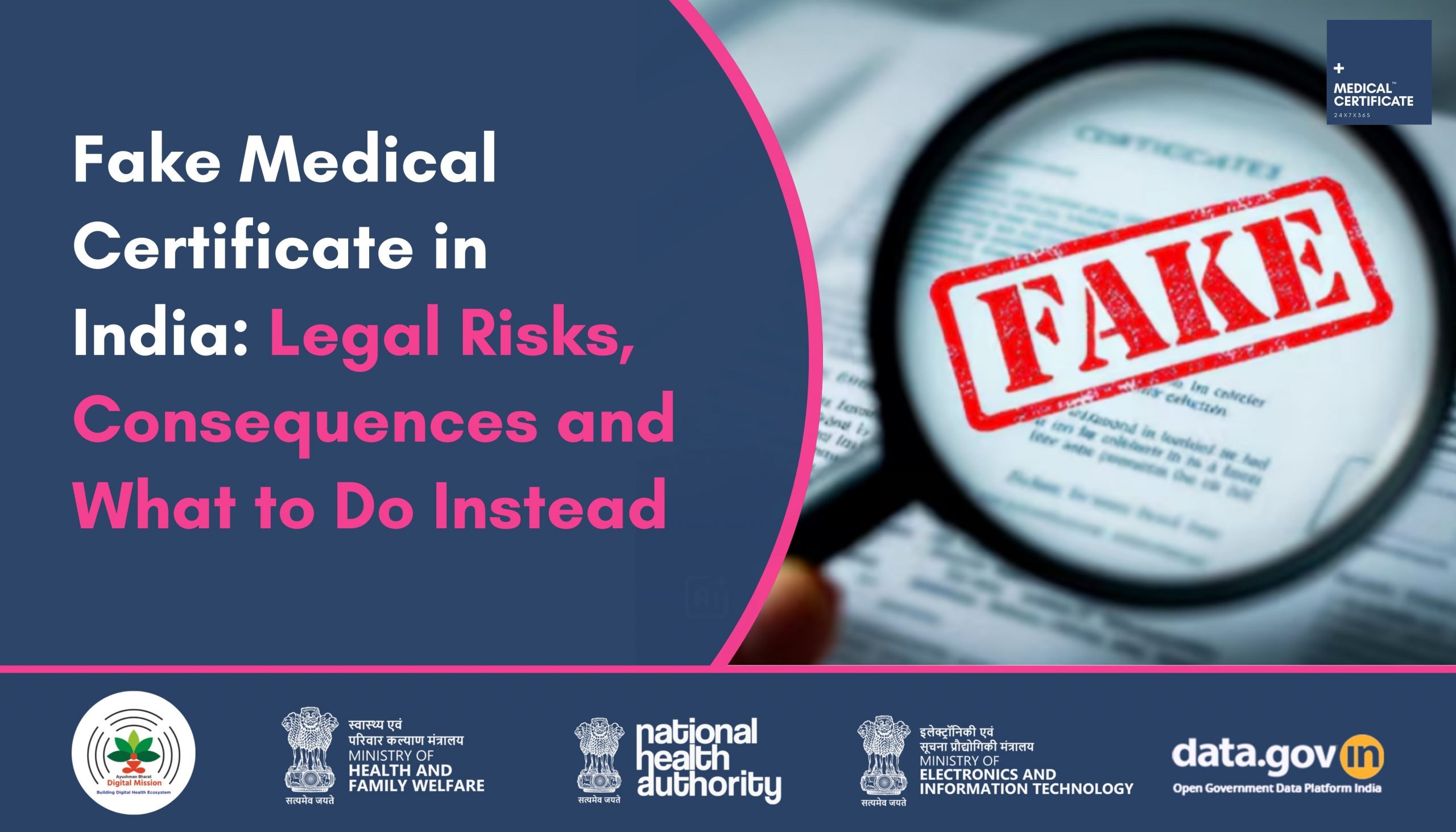 Fake Medical Certificate in India: Legal Risks, Consequences & What to ...